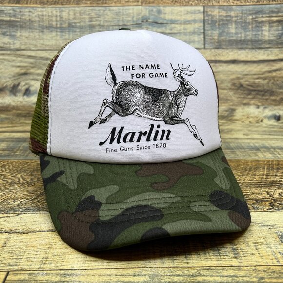 Unbranded | Accessories | Marlin Rifles Mens Trucker Hat Camouflage ...